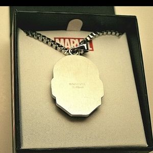 Marvel | Accessories | Marvel Comics Iron Man 3d Mask Ss Necklace ...